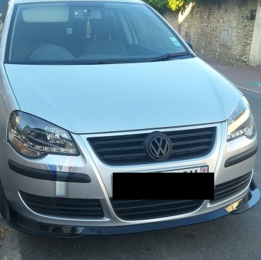Phares avant VW Polo (9N3) Devil Eyes LED - Noir - Valeo - YakaEquiper.com