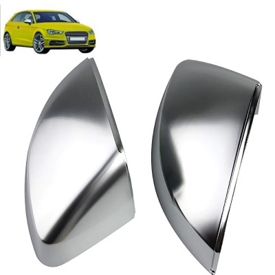 AUDI A3 8V mirror shells look S3 RS3 - Matt aluminum - YakaEquiper.com